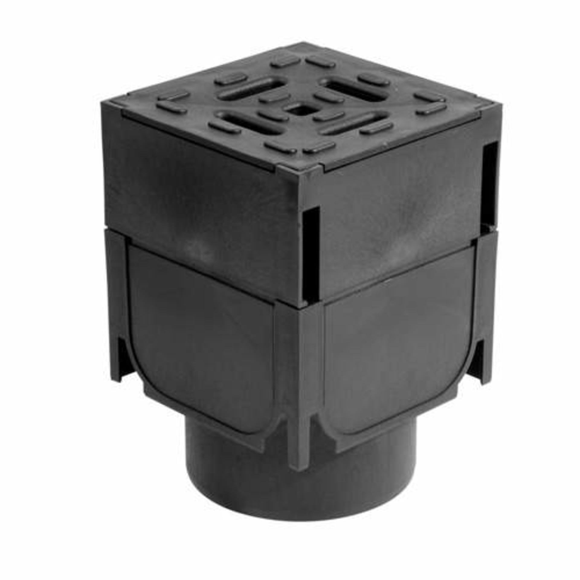 ACO Hexaline Hoekelement Kunststof Rooster Zwart tuininrichting | terras & trends